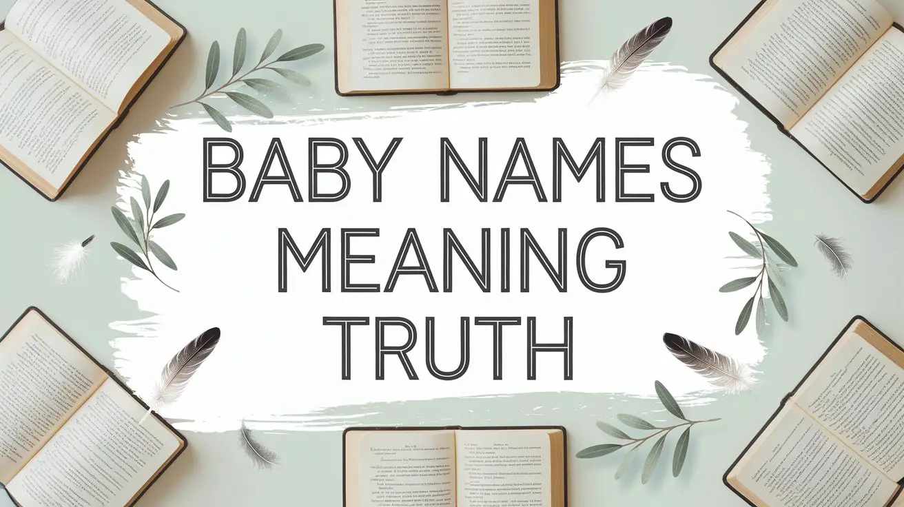 300+ Baby Names Meaning Truth (Honest & Authentic Choices)