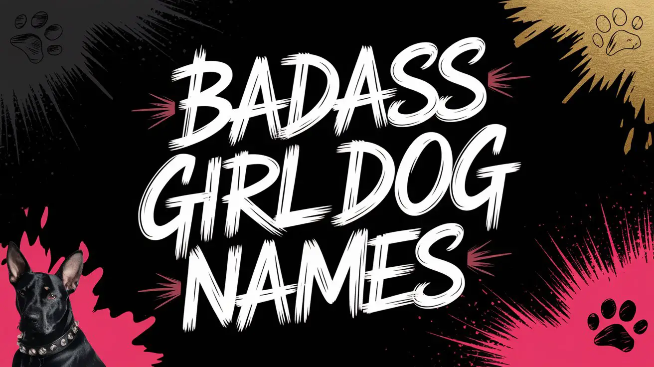 300+ Badass Girl Dog Names (Fierce & Powerful Options)