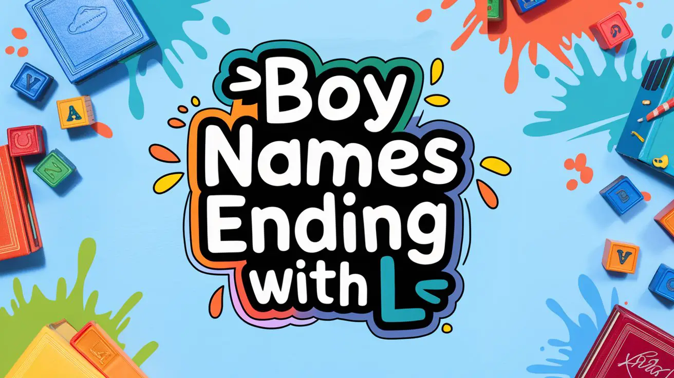 300+ Boy Names Ending with L (Strong, Timeless Options)