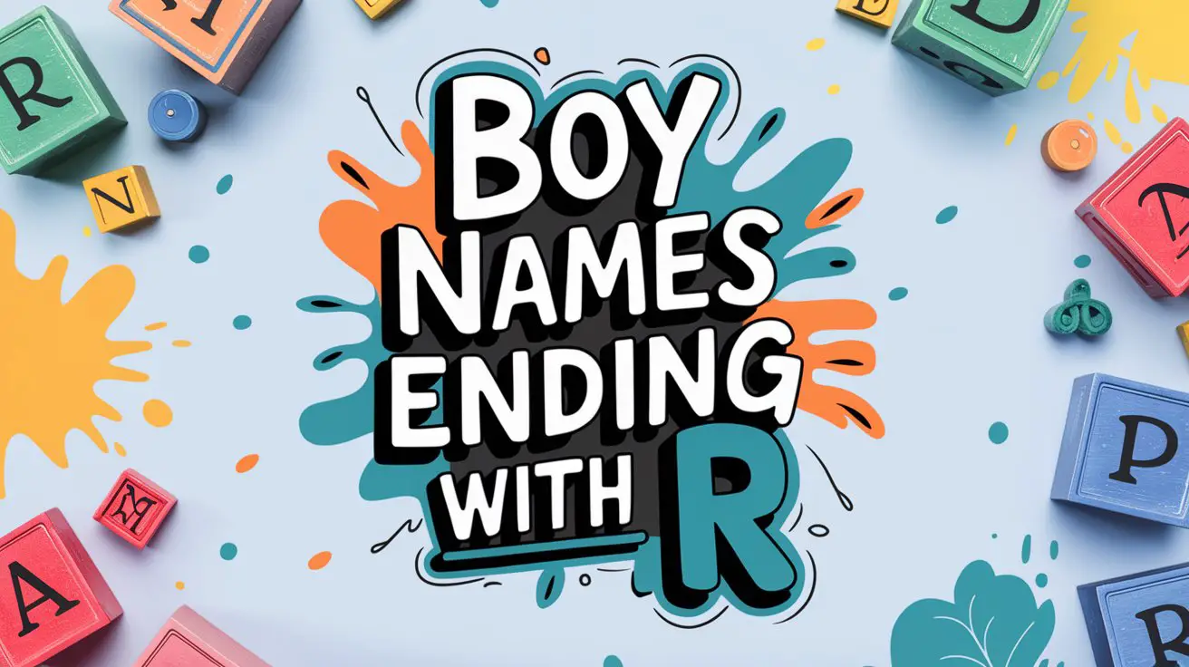 300+ Boy Names Ending with R (Classic, Modern & Unique Options)