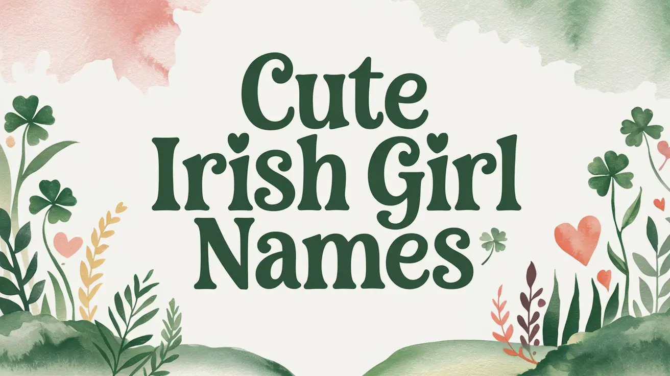 300+ Cute Irish Girl Names (with Meanings & Pronunciations)