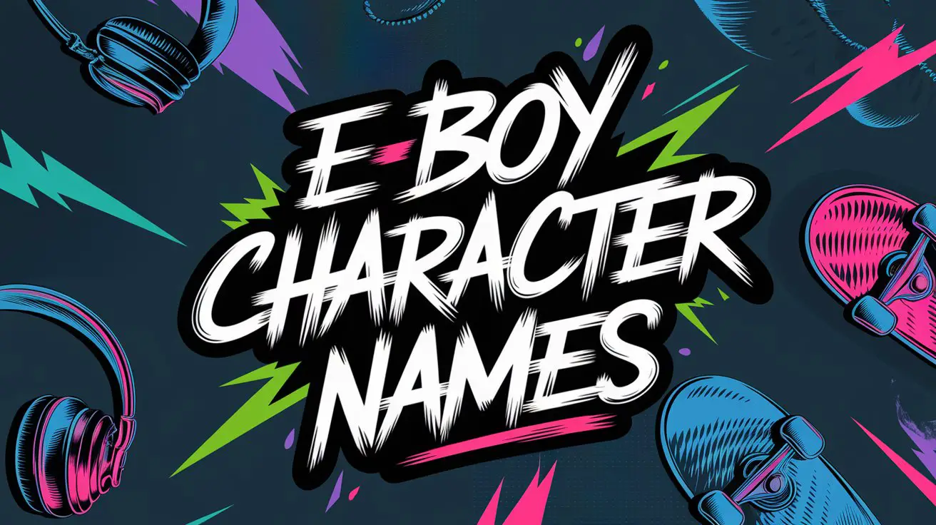 300+ E Boy Character Names (for Writers, Gamers & Parents)