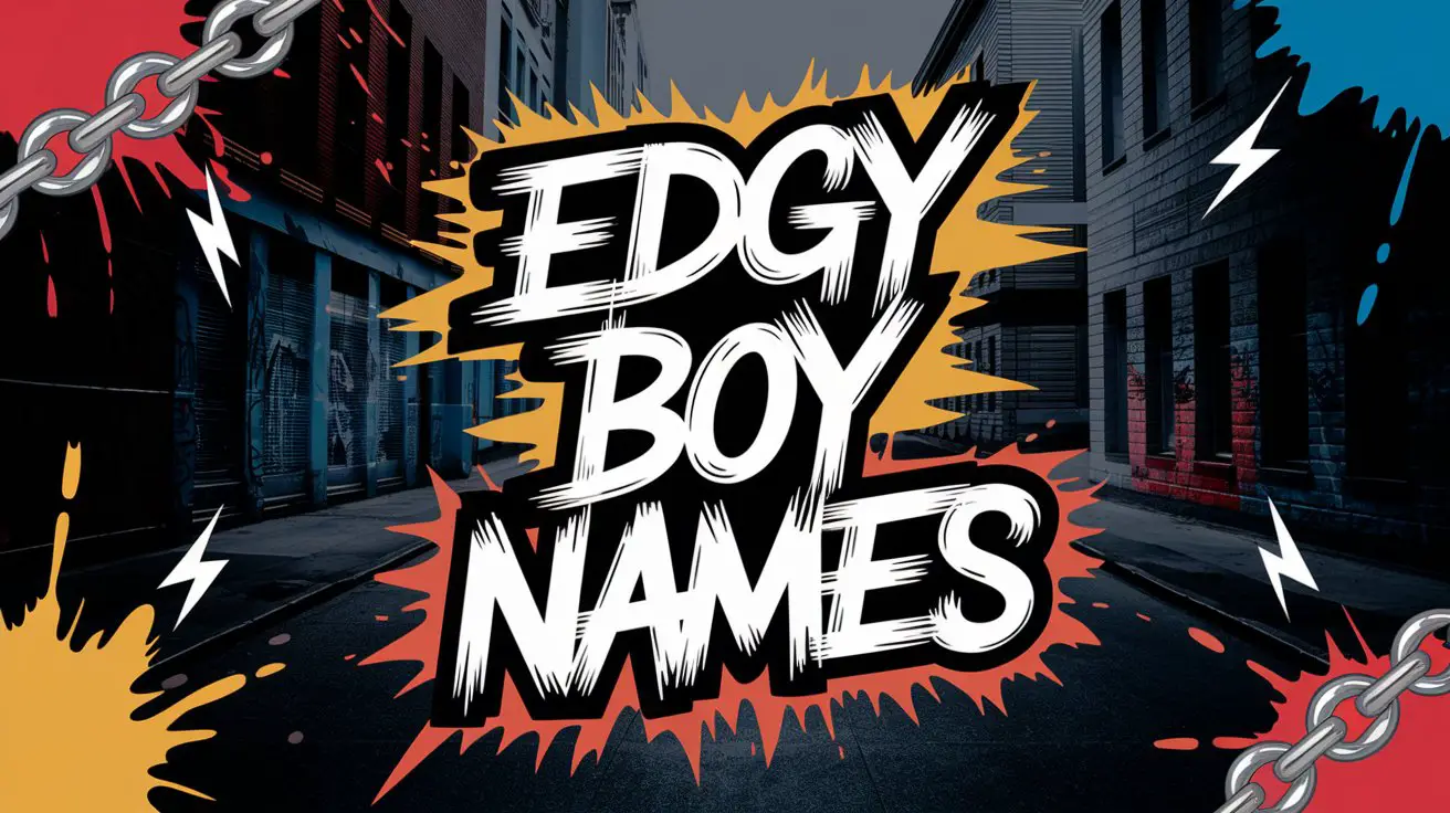 300+ Edgy Boy Names That Break All the Rules