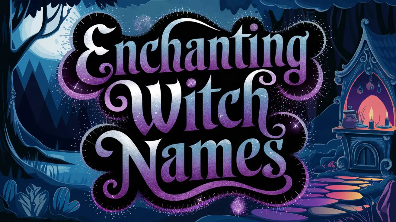300+ Enchanting Witch Names (Inspired by Nature, Mythology, and Darkness)