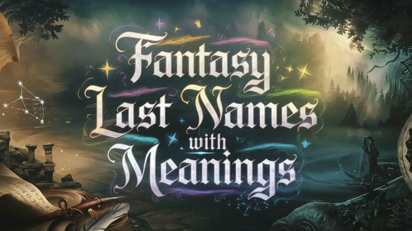 300+ Fantasy Last Names with Meanings (Powerful Surnames)