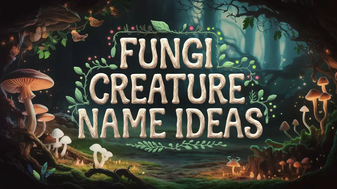 300+ Fungi Creature Name Ideas (for Your Fantasy World)