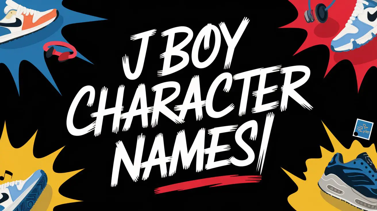 300+ J Boy Character Names for Every Genre