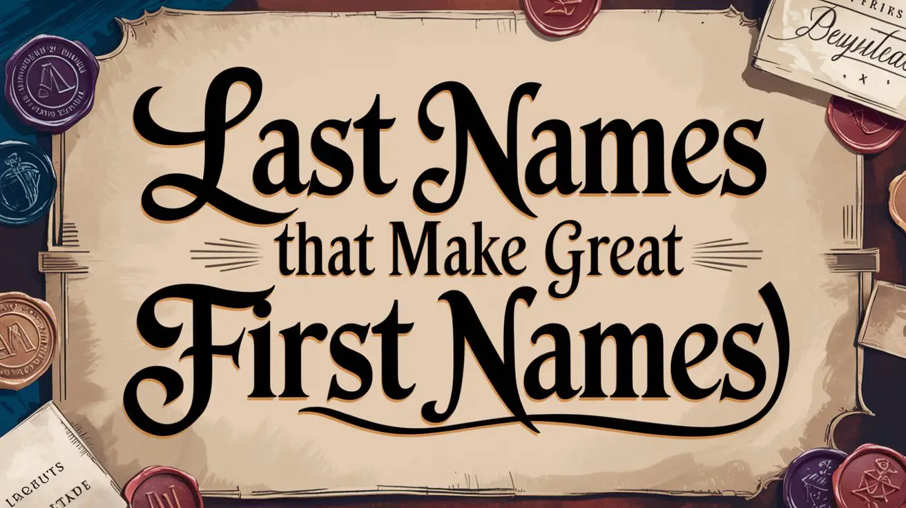 300+ Last Names That Make Great First Names (Surname-Style Baby Names)