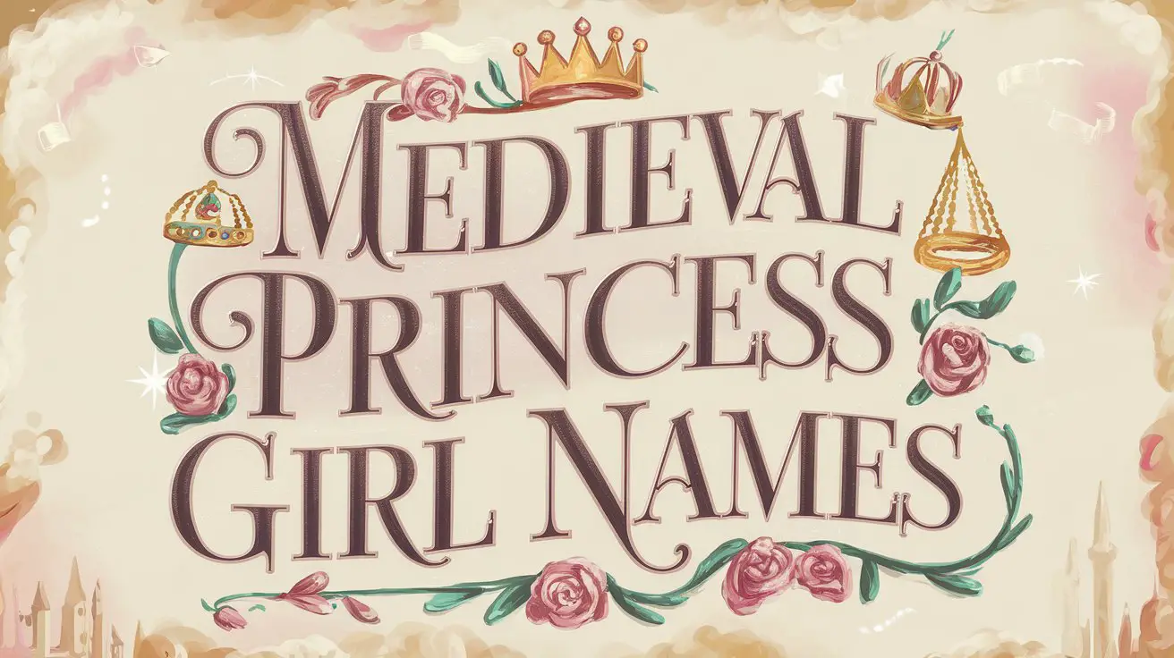 300+ Medieval Princess Girl Names (Royal Names with Meanings)