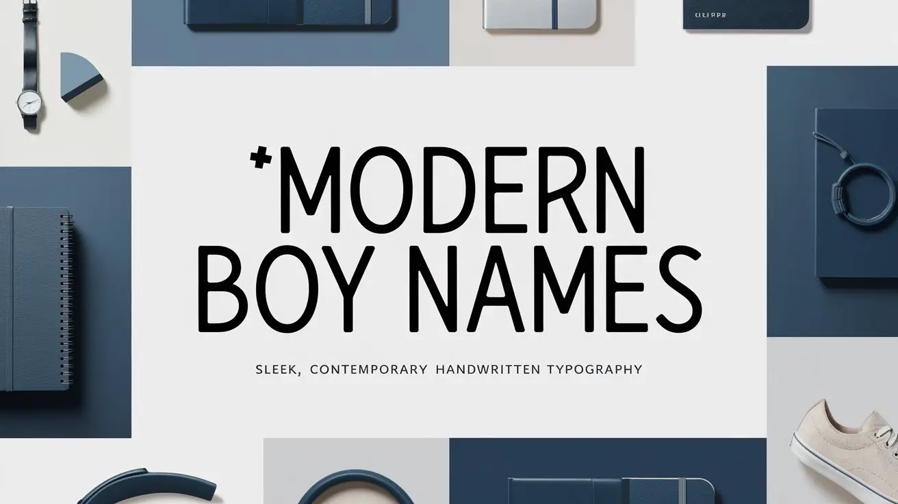 300+ Modern Boy Names (Fresh, Stylish Choices)