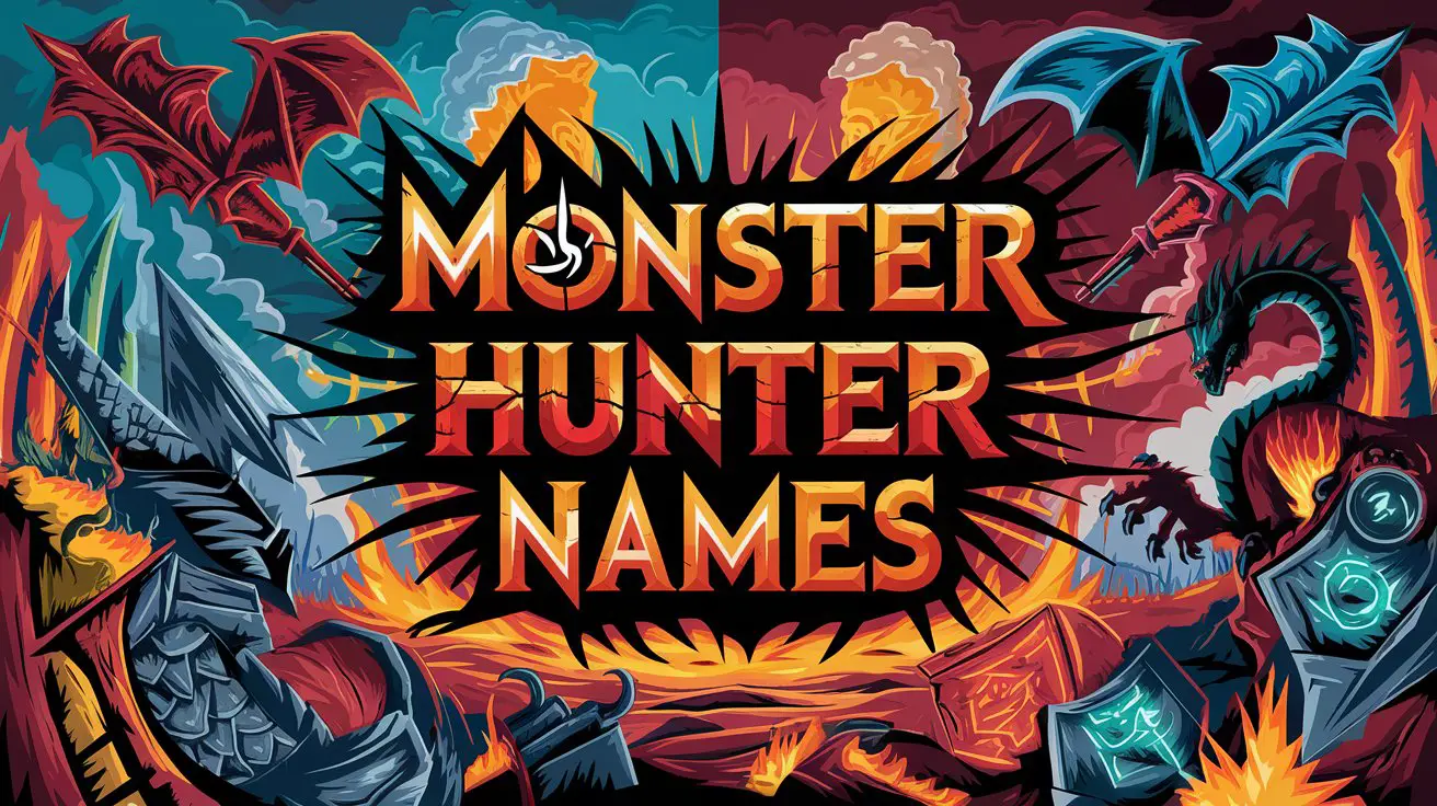 300+ Monster Hunter Names (for RPG Characters, Gamers & Fantasy Writers)