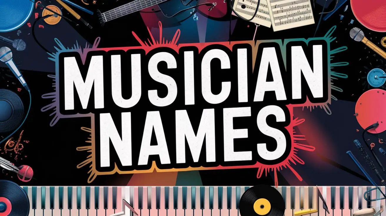 300+ Musician Names (Stage Names, Band Monikers & Artist Identities)
