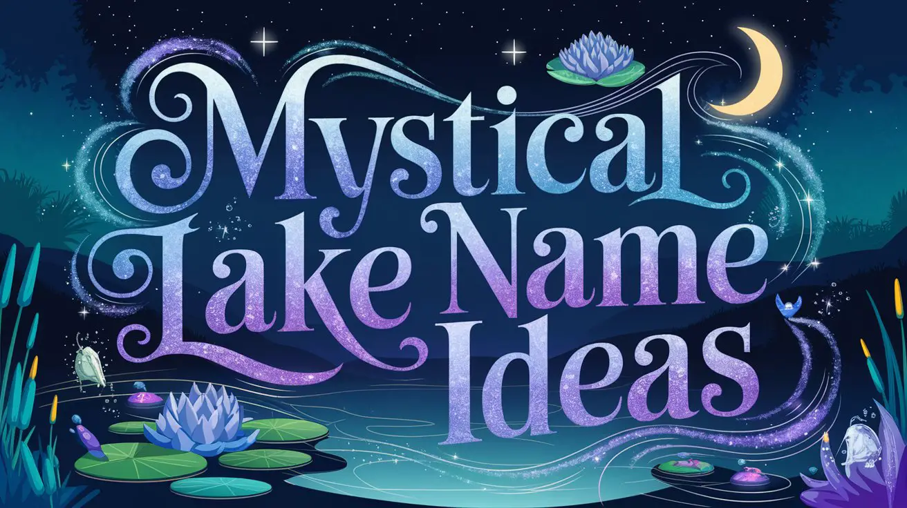 300+ Mystical Lake Name Ideas (for Your Fantasy World, Novel, or Game)
