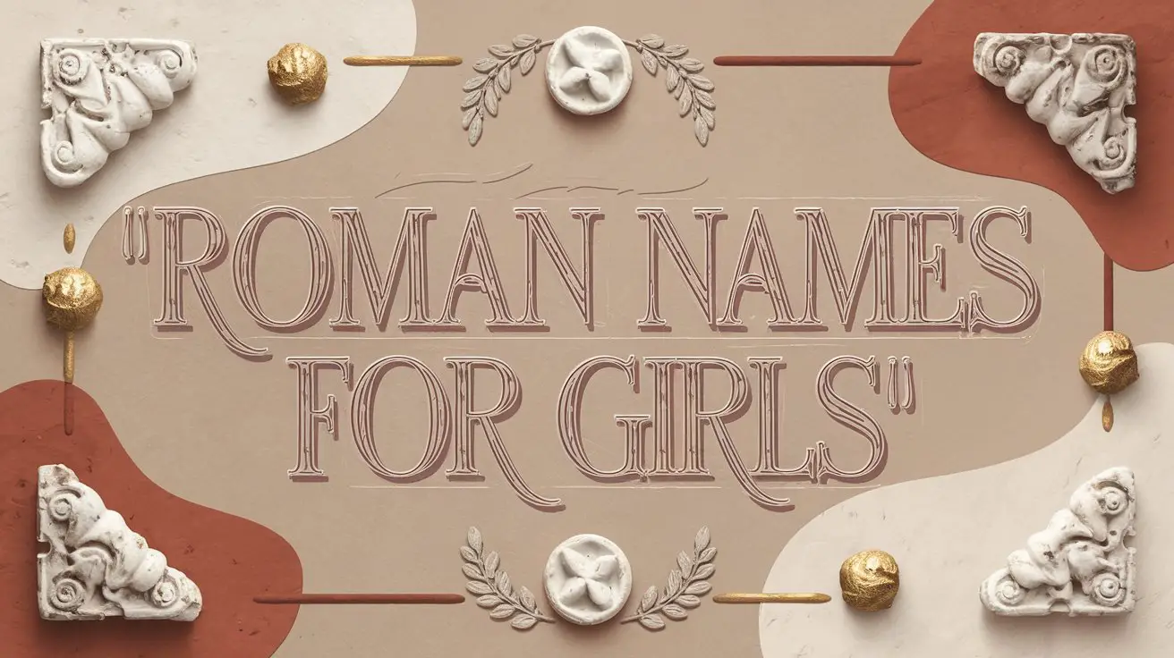 300+ Roman Names For Girls (with Timeless Modern Appeal)