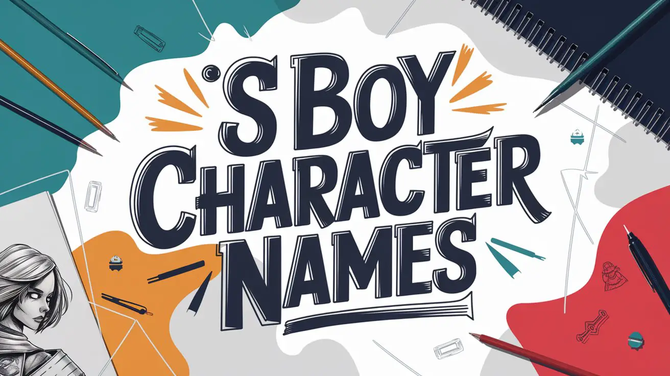 300+ S Boy Character Names (Strong, Sophisticated & Unique Options)