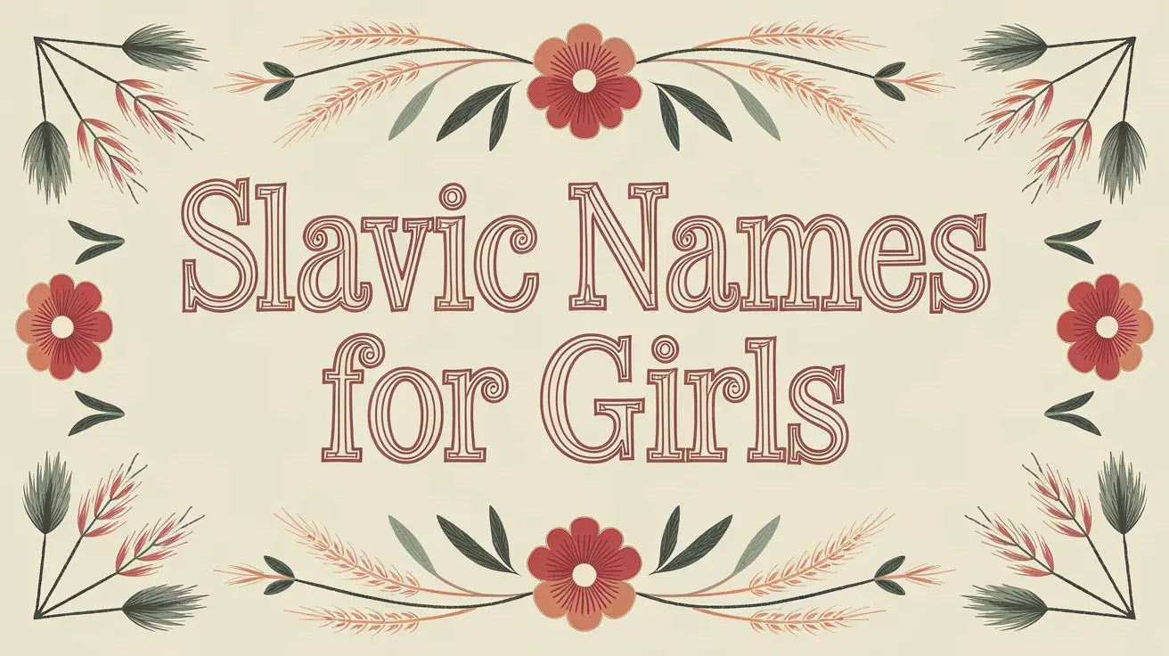 300+ Slavic Names for Girls (Beautiful Eastern European Names)