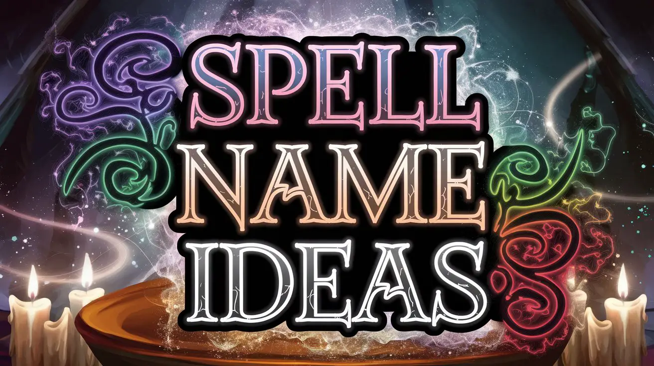 300+ Spell Name Ideas (for Magic Systems, Fantasy Worlds & RPG Characters)