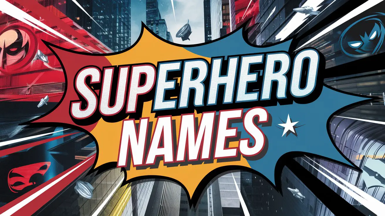 300+ Superhero Names (Cosmic, Elemental, and Tech Hero Ideas)