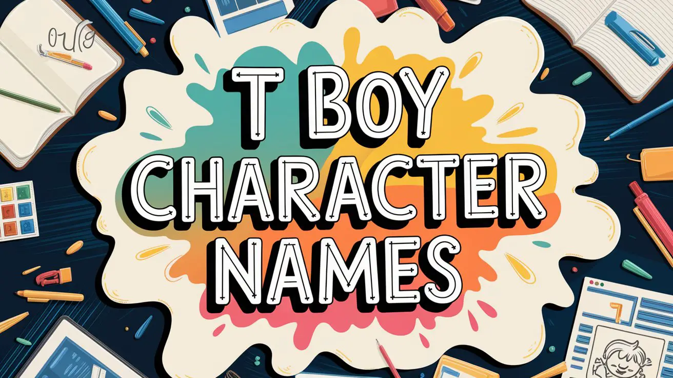 300+ T Boy Character Names (Epic Options from Classic to Fantasy)