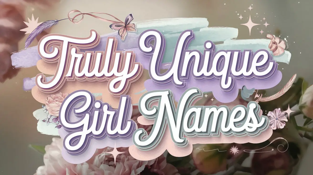 300+ Truly Unique Girl Names (Rare, Beautiful & Unforgettable Choices)
