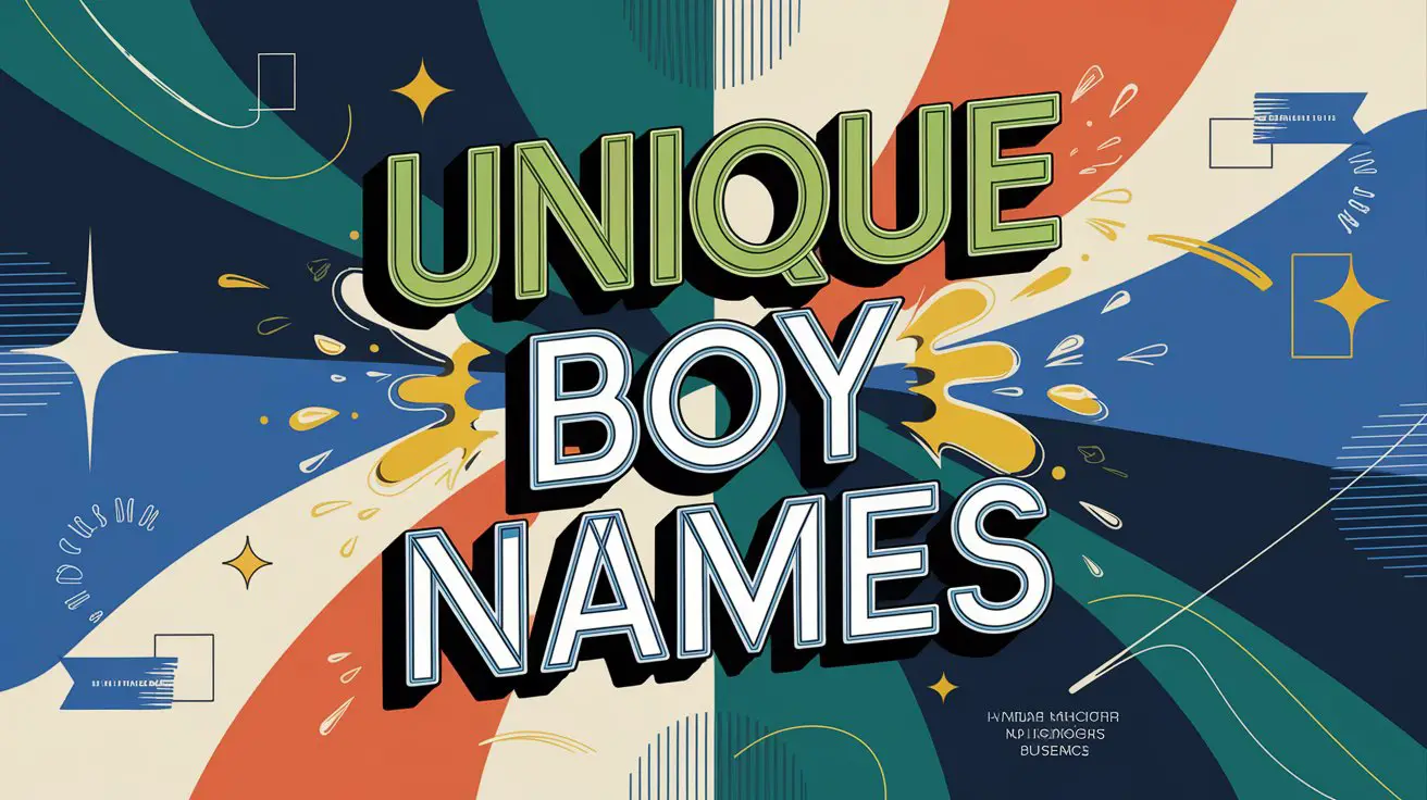 300+ Unique Boy Names (Rare, Meaningful & Unforgettable Choices)