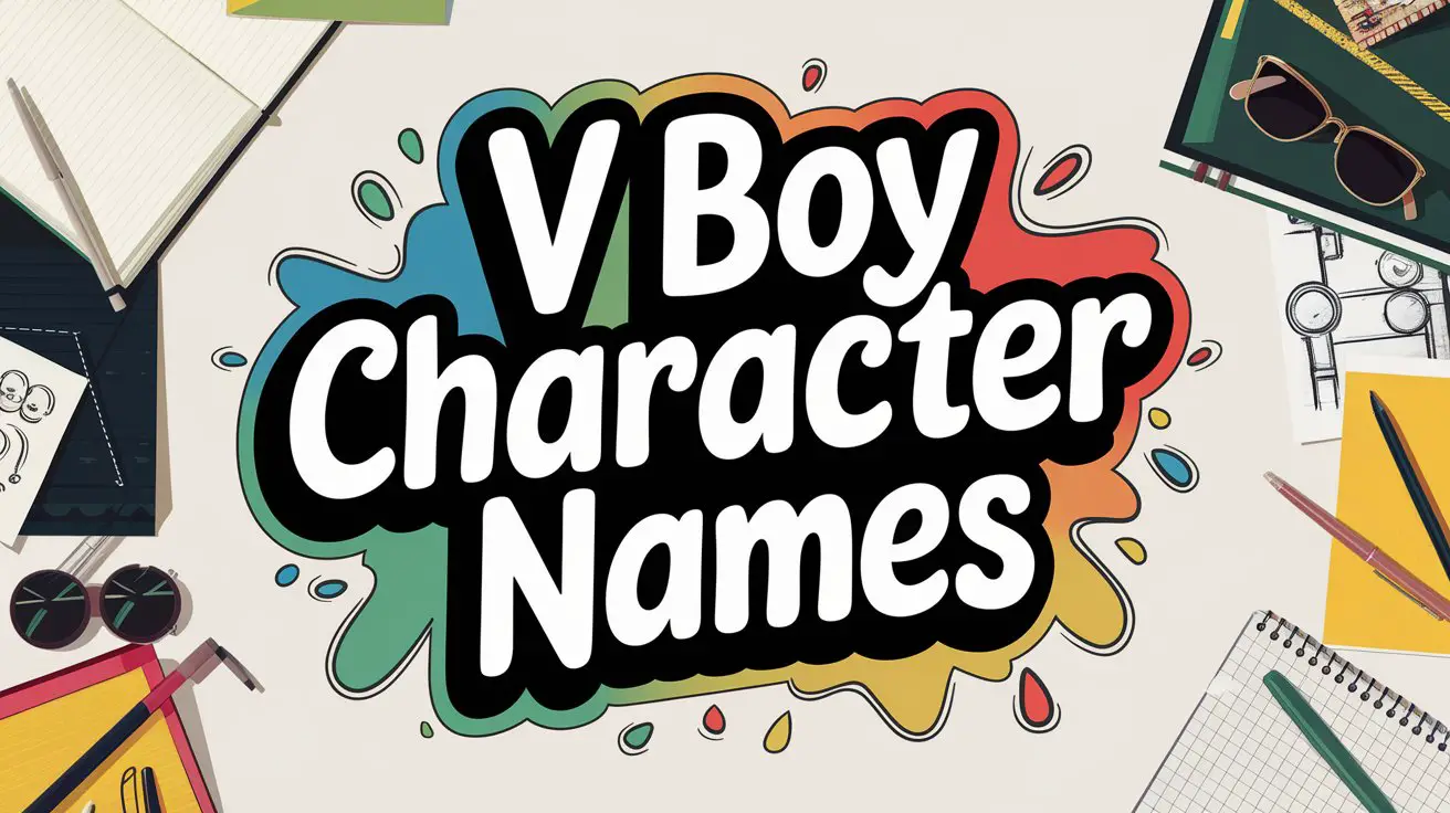 300+ V Boy Character Names (Fantasy, Sci-Fi & Modern Fiction)