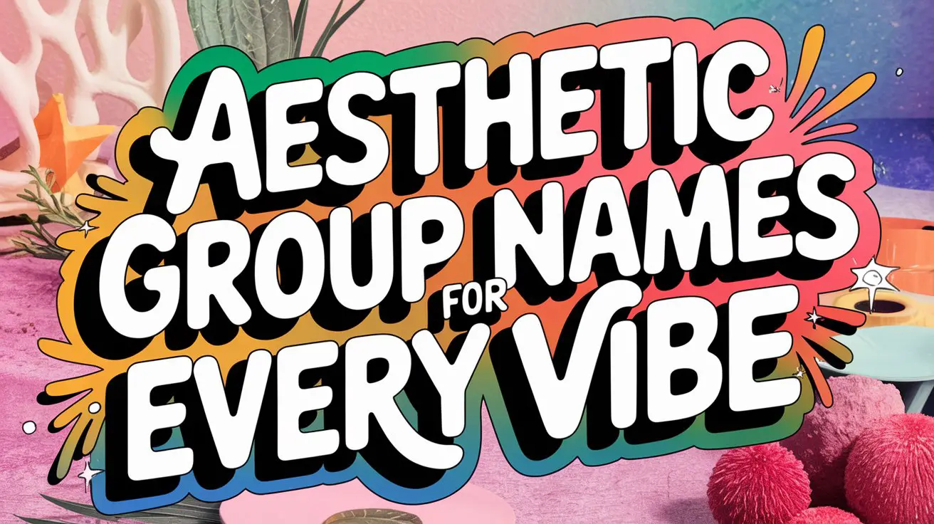 300+ Aesthetic Group Names for Every Vibe