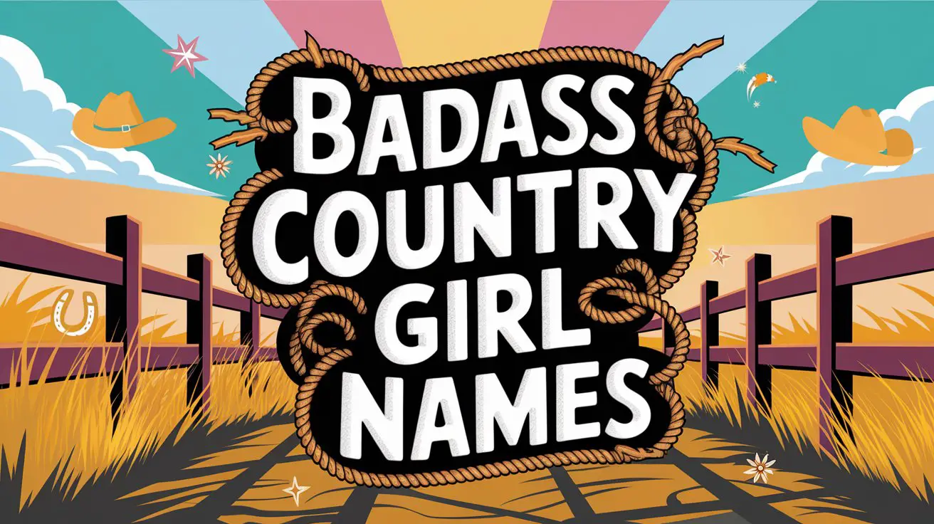 200+ Badass Country Girl Names That Pack More Punch Than a Rodeo Champion