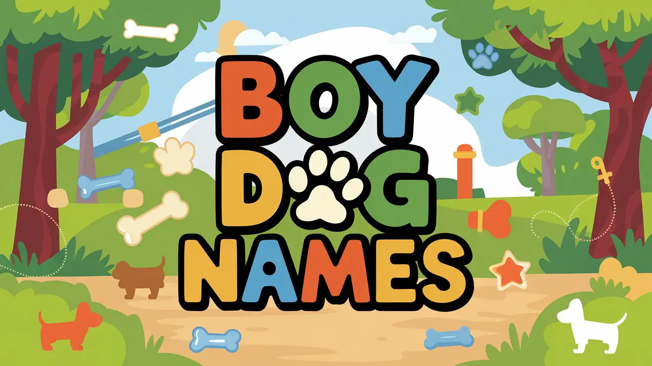 Boy Dog Names (300+ Creative, Strong & Adorable Names)