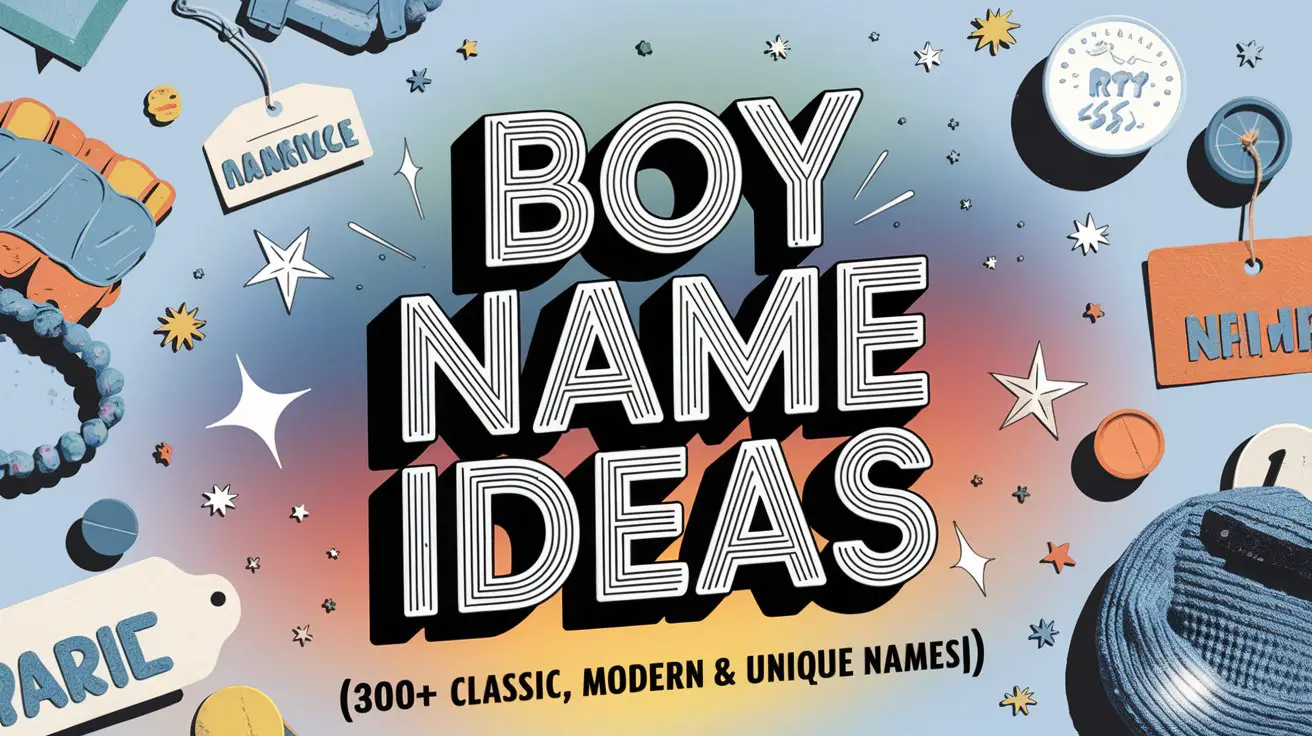 Boy Name Ideas (300+ Classic, Modern & Unique Names)