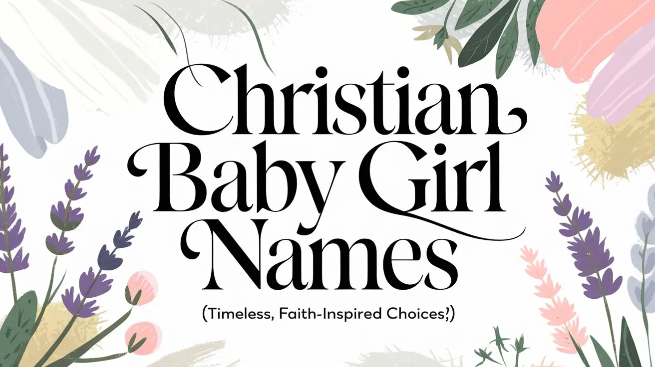 300+ Christian Baby Girl Names (Timeless, Faith-Inspired Choices)