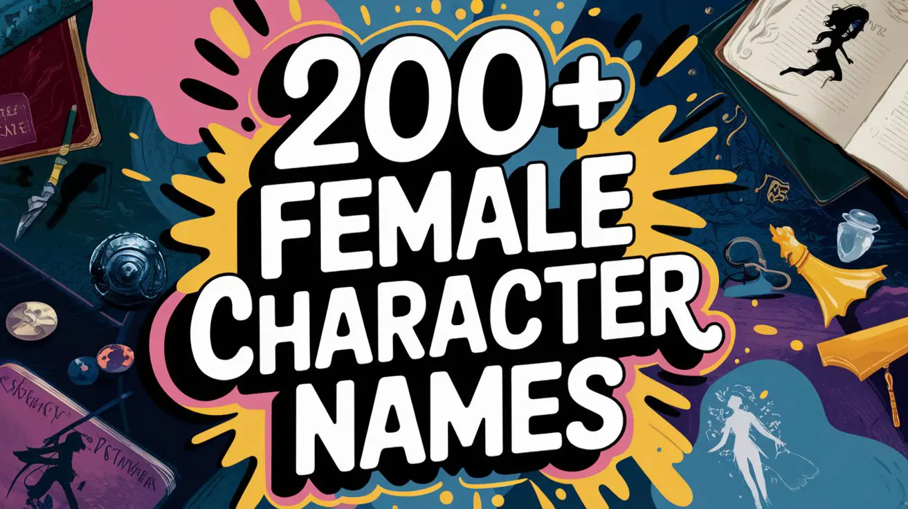 Cool Female Character Names (200+ Powerful Options)