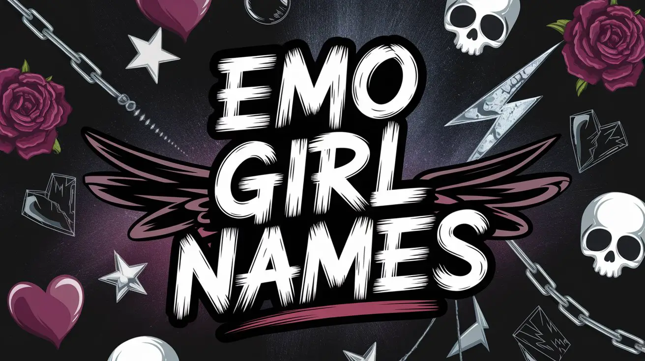 Emo Girl Names (300+ Dark, Edgy, and Beautifully Emotional Choices)