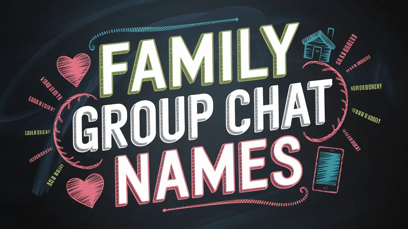 Family Group Chat Names (300+ Creative, Funny & Heartwarming Ideas)