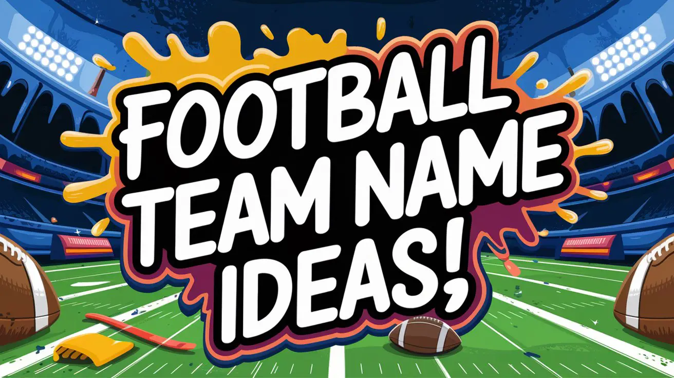 Football Team Name Ideas (300+ Creative, Fierce & Unforgettable Names)