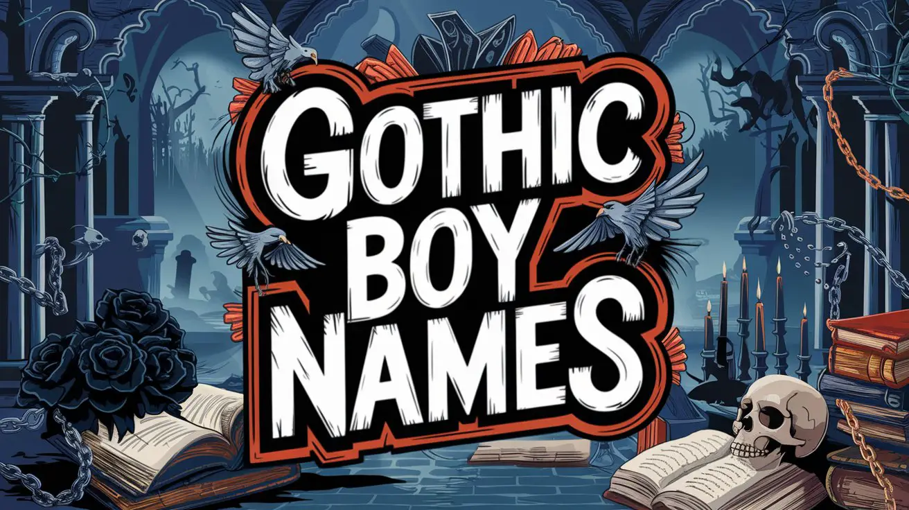 300+ Gothic Boy Names (Dark, Dramatic, and Mysteriously Beautiful Names)