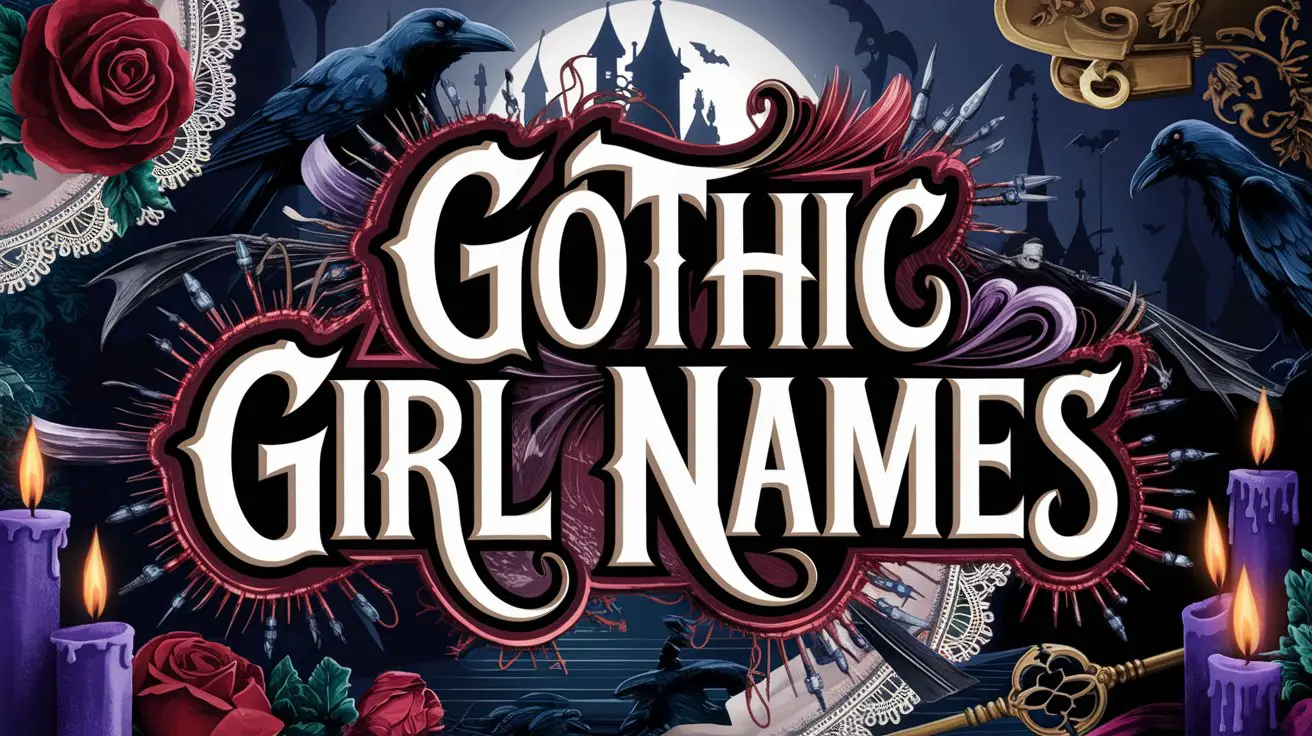 300+ Gothic Girl Names (Dark, Elegant, and Hauntingly Beautiful Choices)