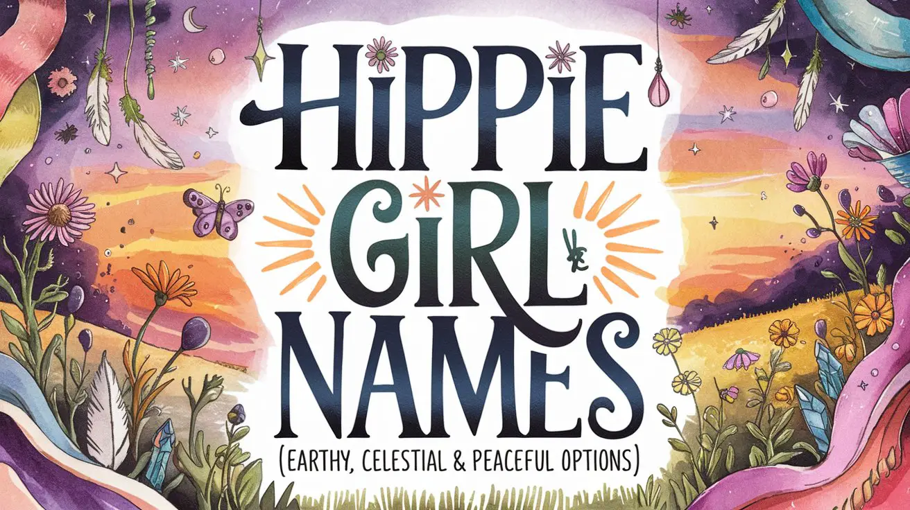 Hippie Girl Names (300+ Earthy, Celestial & Peaceful Options)