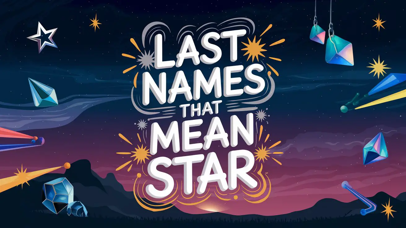 Last Names That Mean Star (200+ Stellar Surnames)