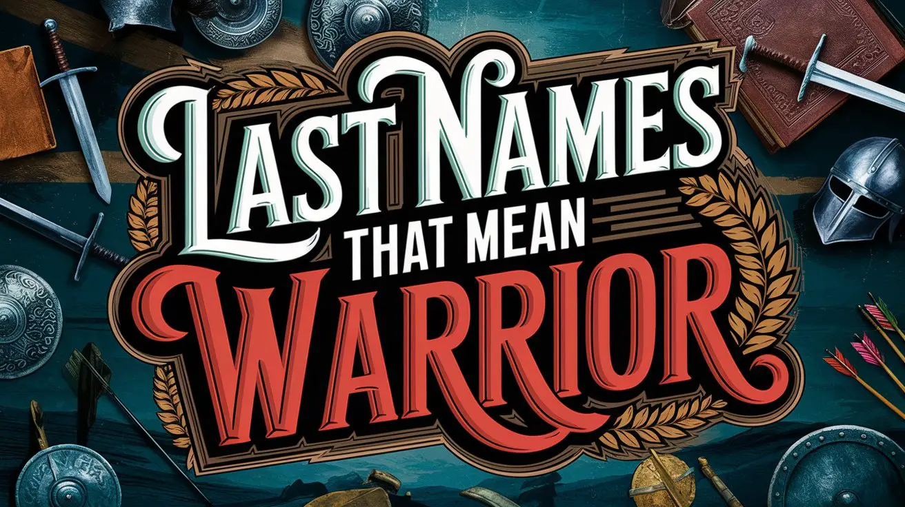 Last Names That Mean Warrior (200+ Powerful Surnames)