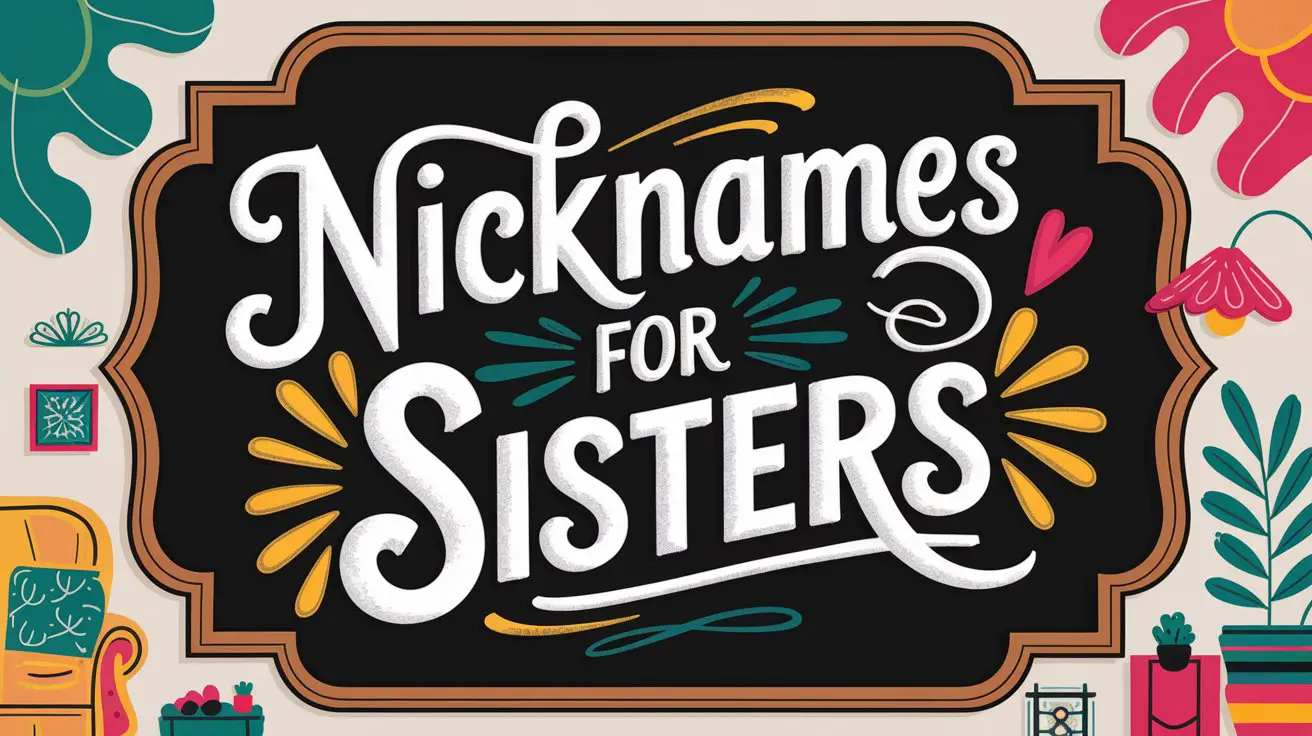 Nicknames for Sisters (300+ Sweet, Funny & Creative Names)