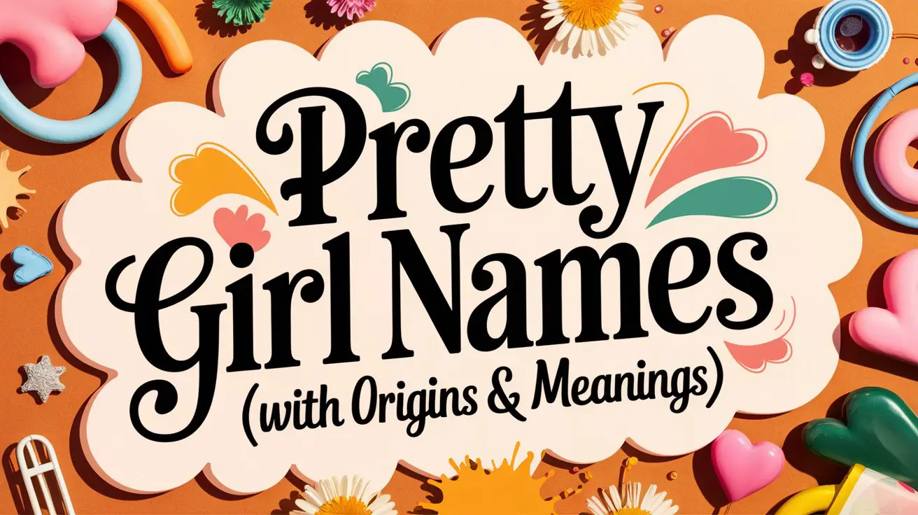 300+ Pretty Girl Names (with Origins & Meanings)