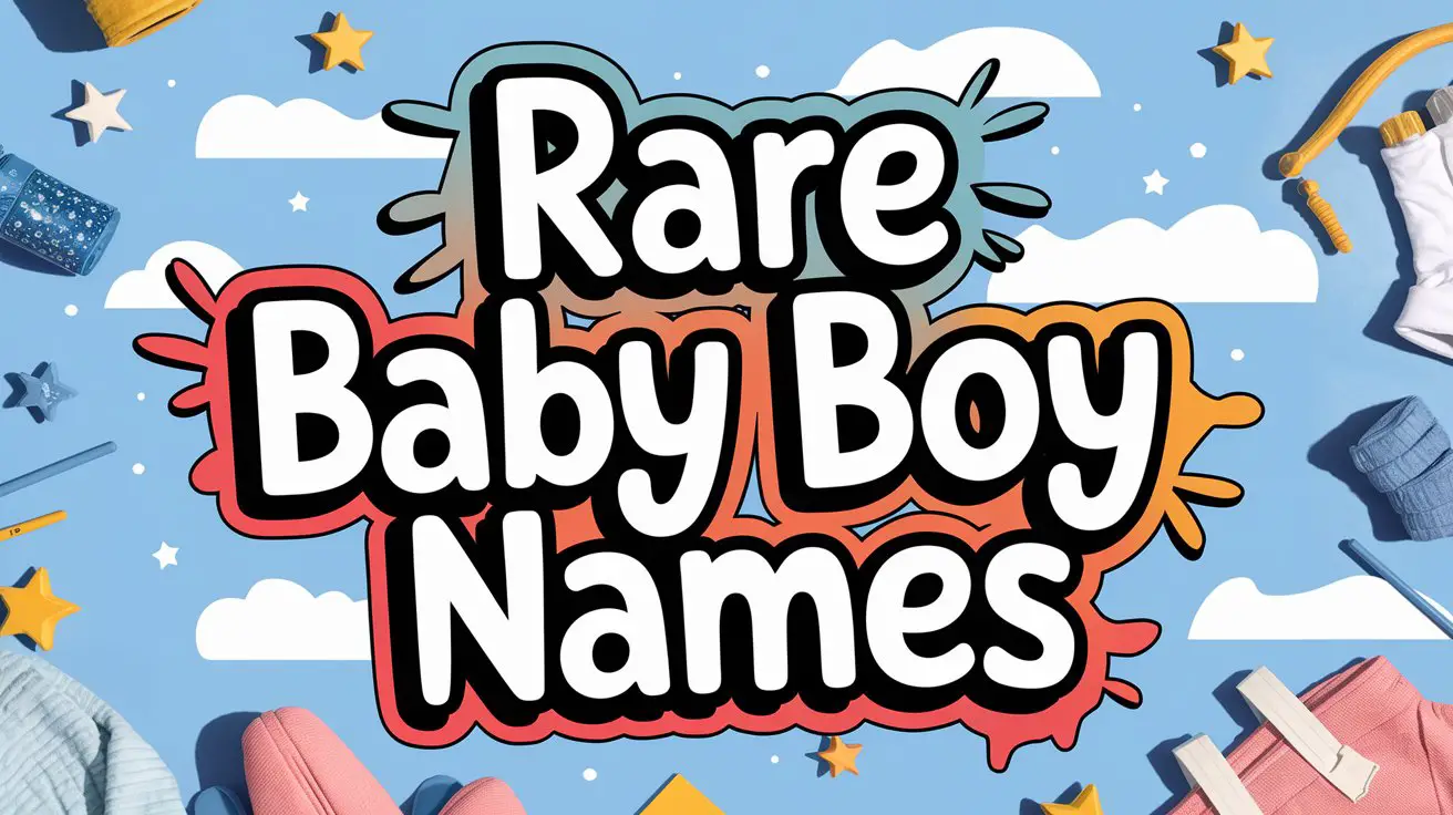 Rare Baby Boy Names (300+ Meaningful & Unique Ideas)