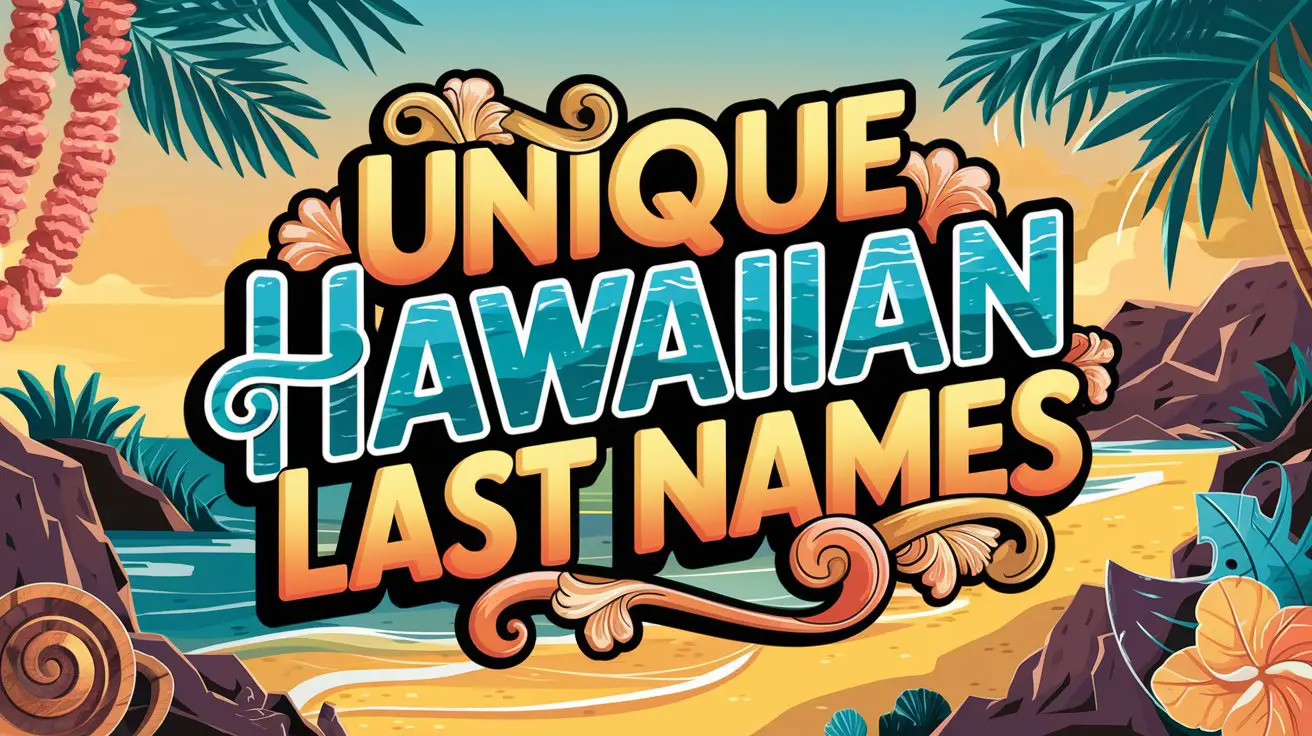 200+ Unique Hawaiian Last Names (with Meanings, Origins & Cultural Stories)