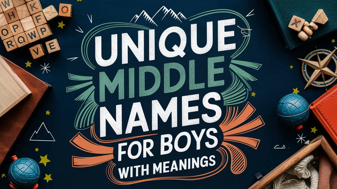 200+ Unique Middle Names for Boys With Meanings