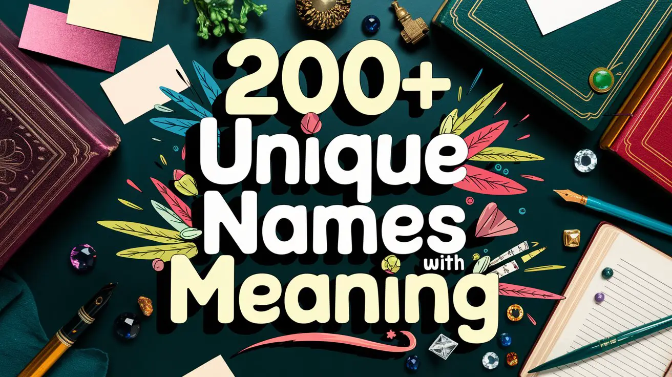 200+ Unique Names with Meaning