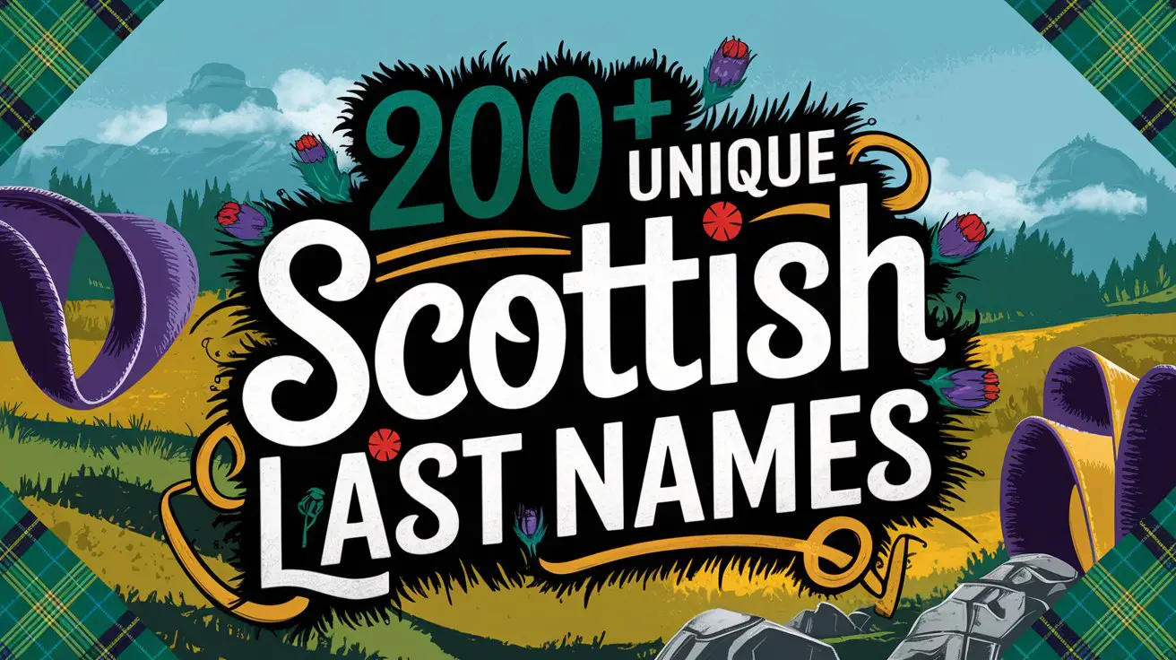 200+ Unique Scottish Last Names (with Meanings and Highland Heritage)