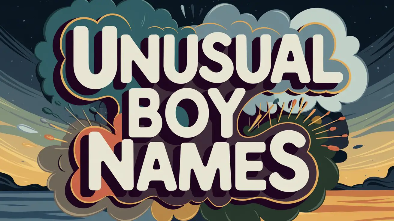 300+ Unusual Boy Names (Rare & Distinctive Choices)