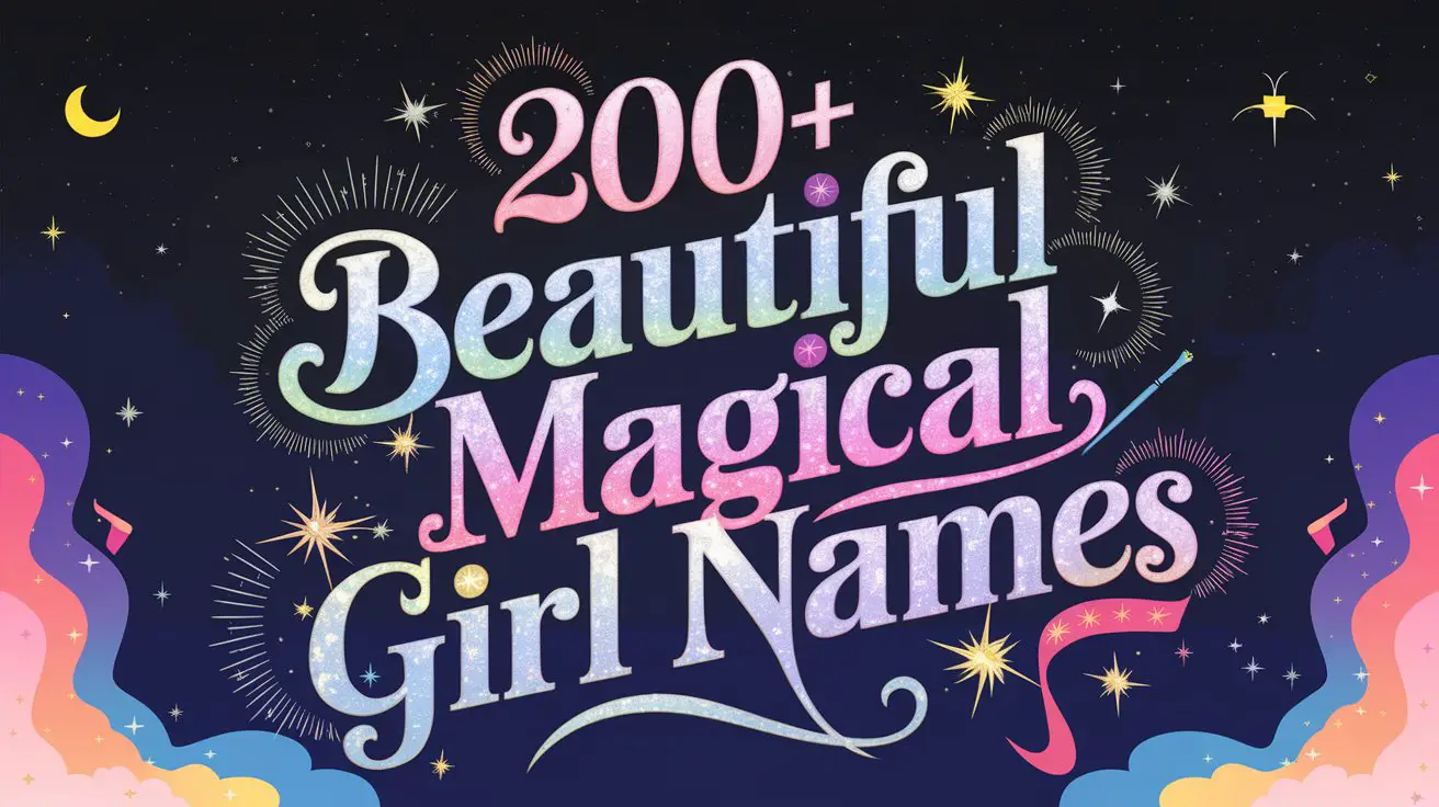 200+ Beautiful Magical Girl Names (That Sparkle With Enchantment)