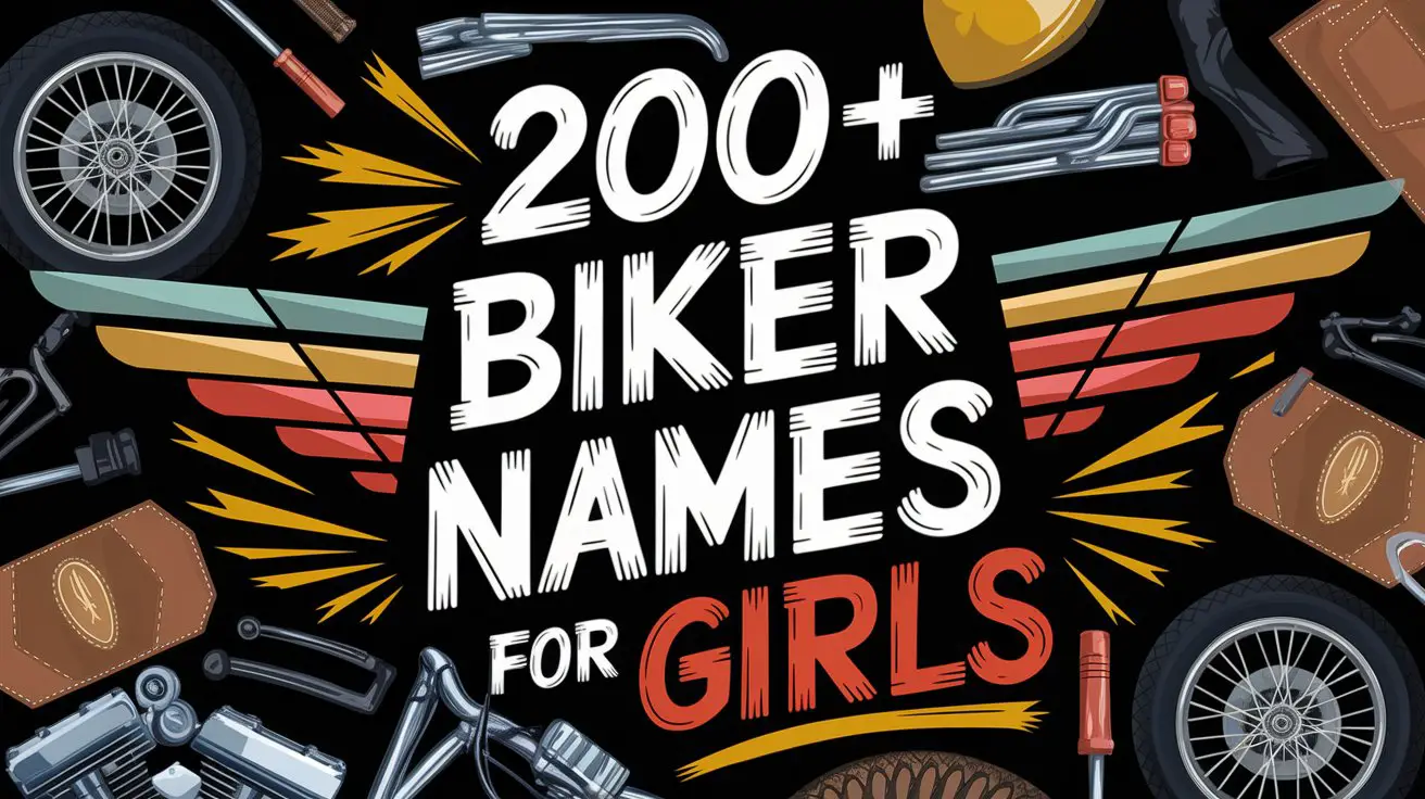 200+ Biker Names For Girls (Fierce, Free-Spirited Names)